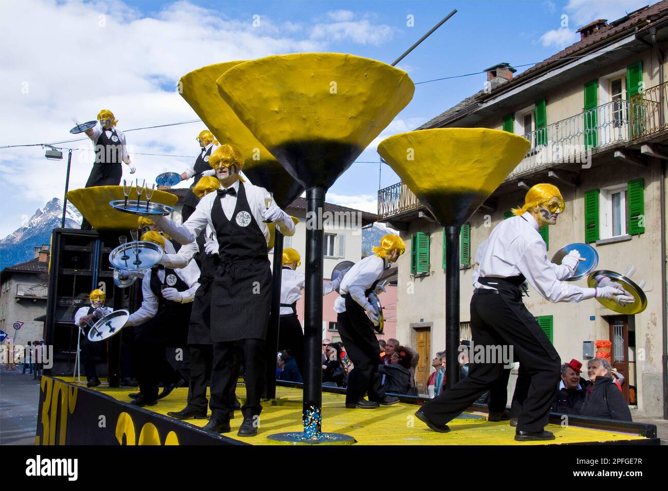 Carnival parade, Biasca, Canton Ticino, Switzerland Stock Photo - Alamy