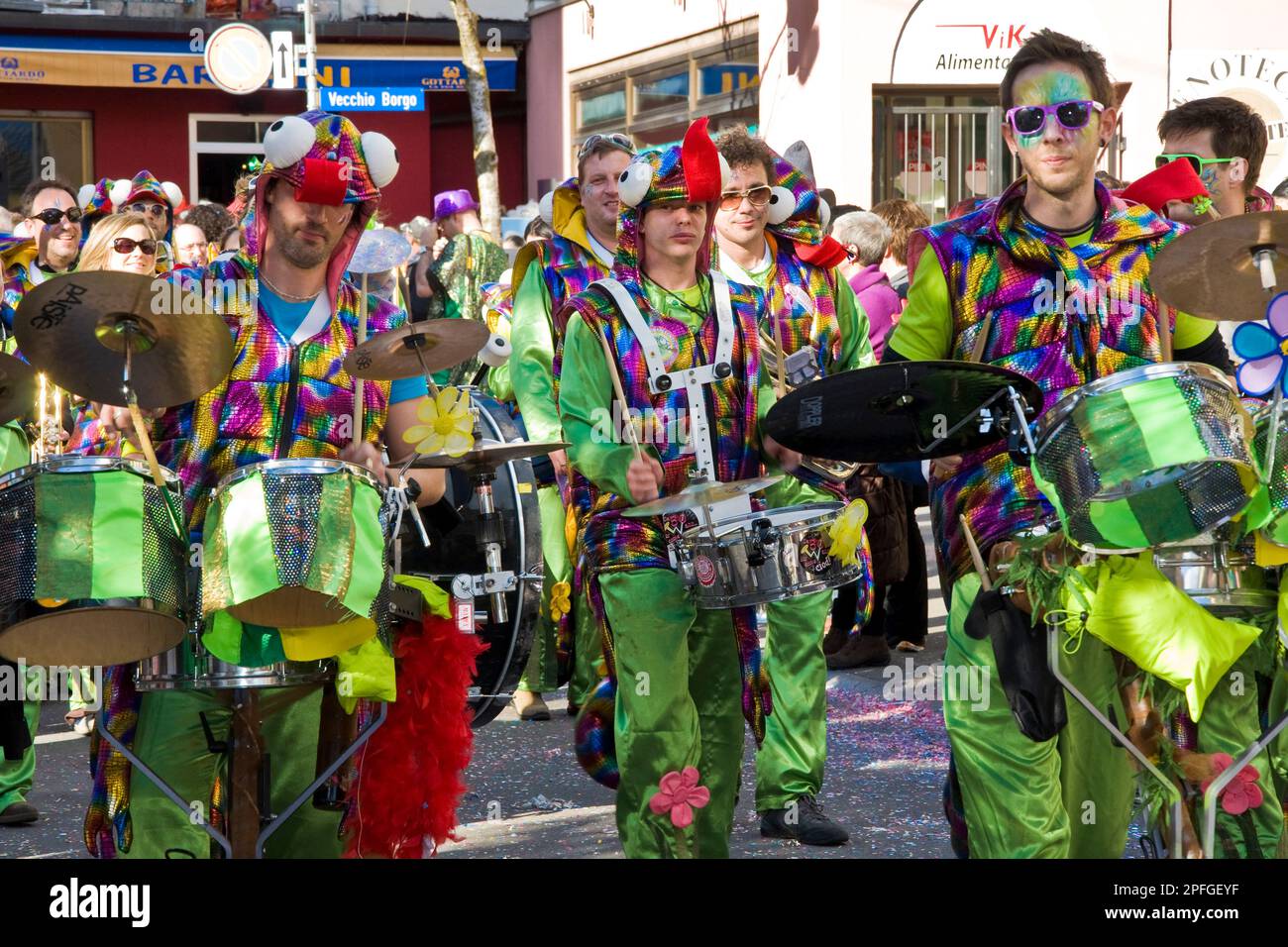 Carnival parade, Biasca, Canton Ticino, Switzerland Stock Photo - Alamy