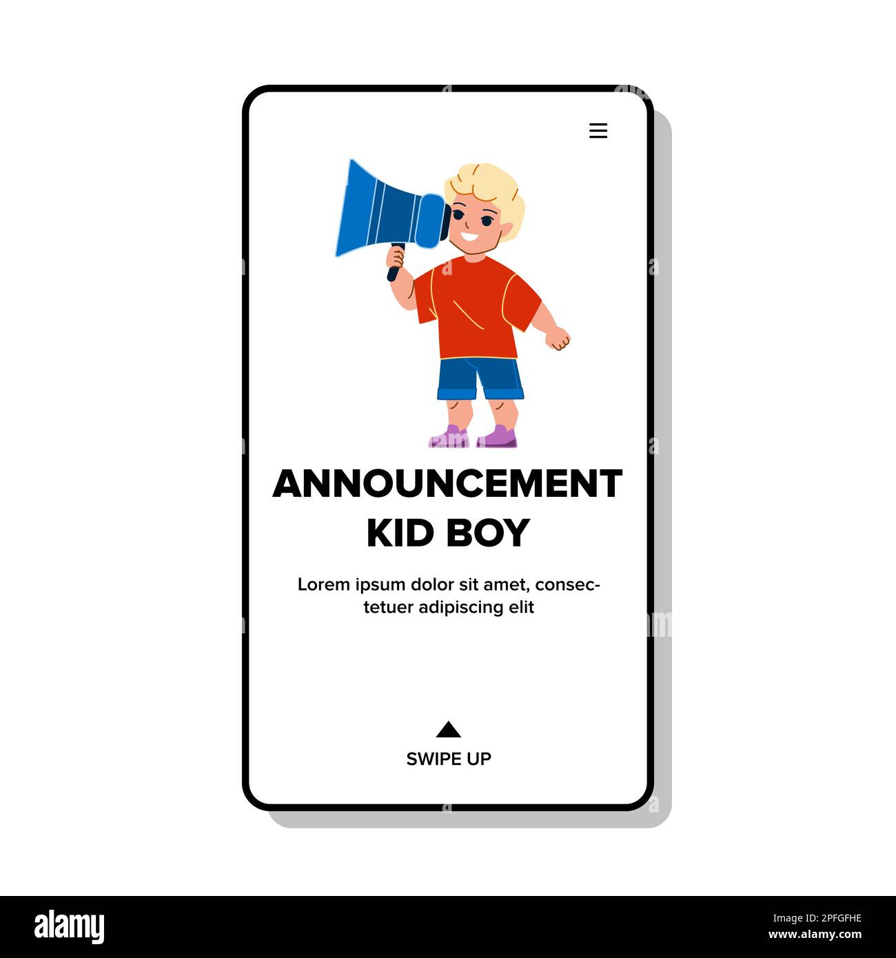 News boy model Stock Vector Images - Alamy