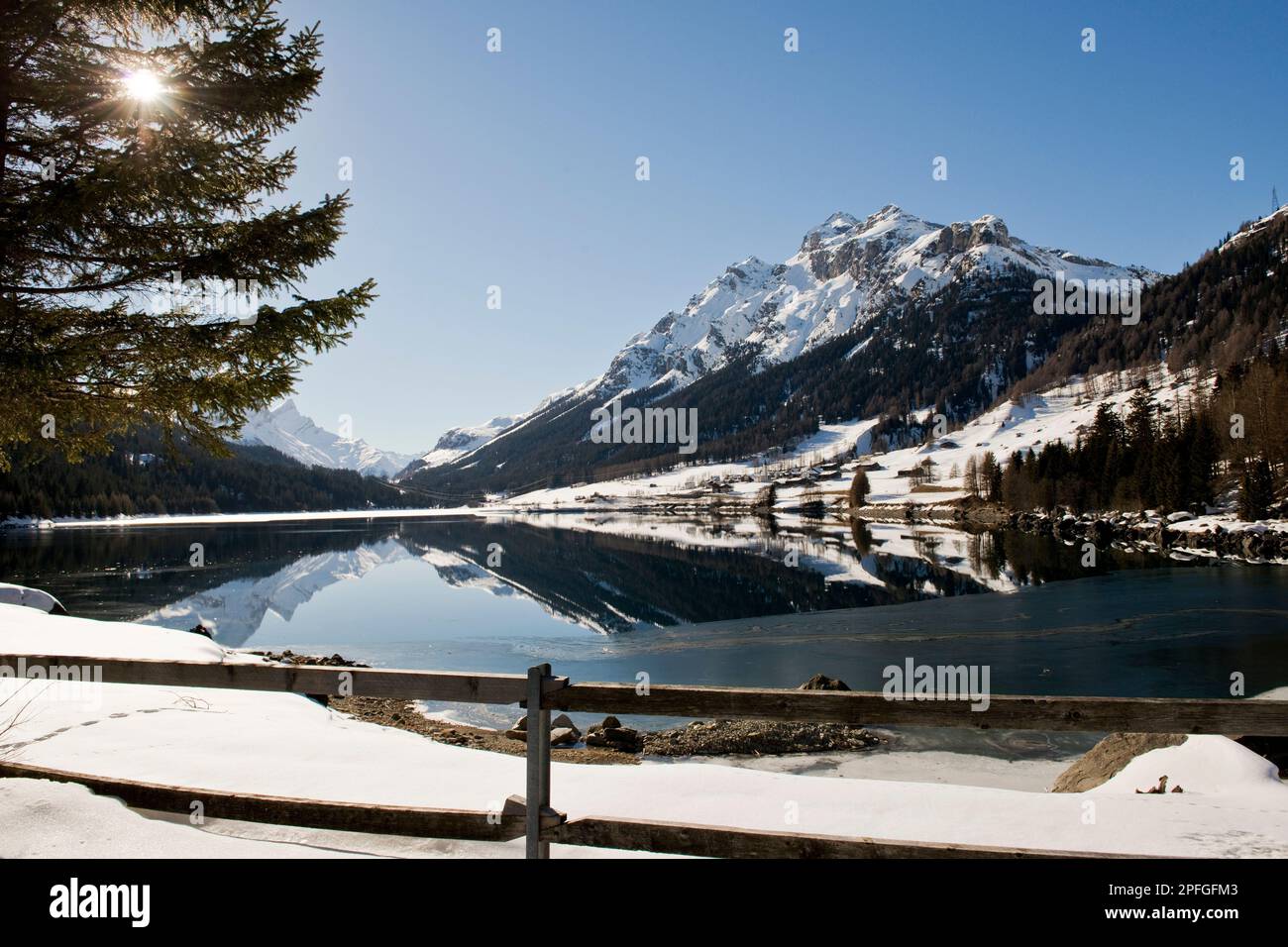 Switzerland, Surrounding of Splugen, Sufers Stock Photo - Alamy