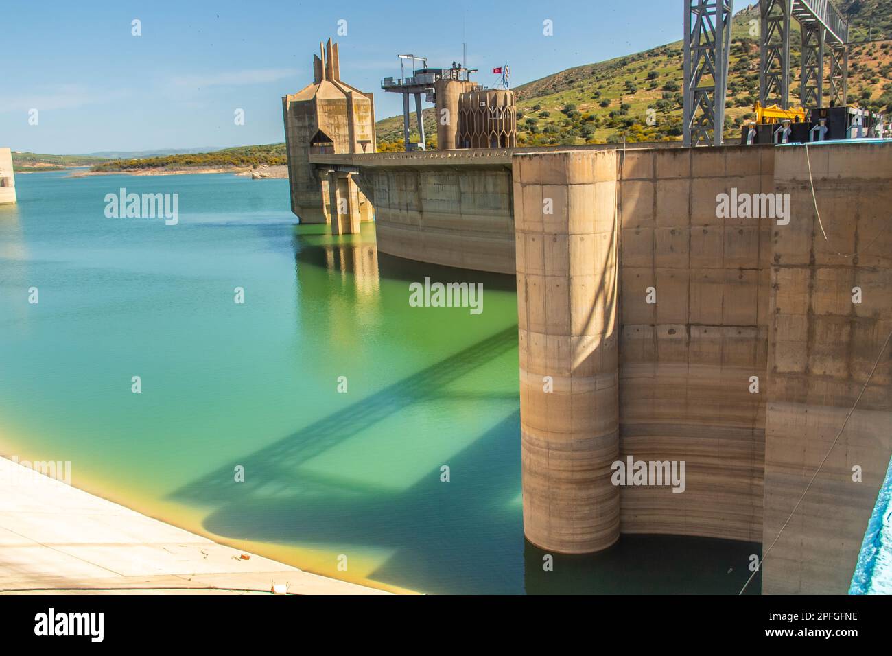 The Sidi Salem Dam, an Impressive Water Management System in Beja ...