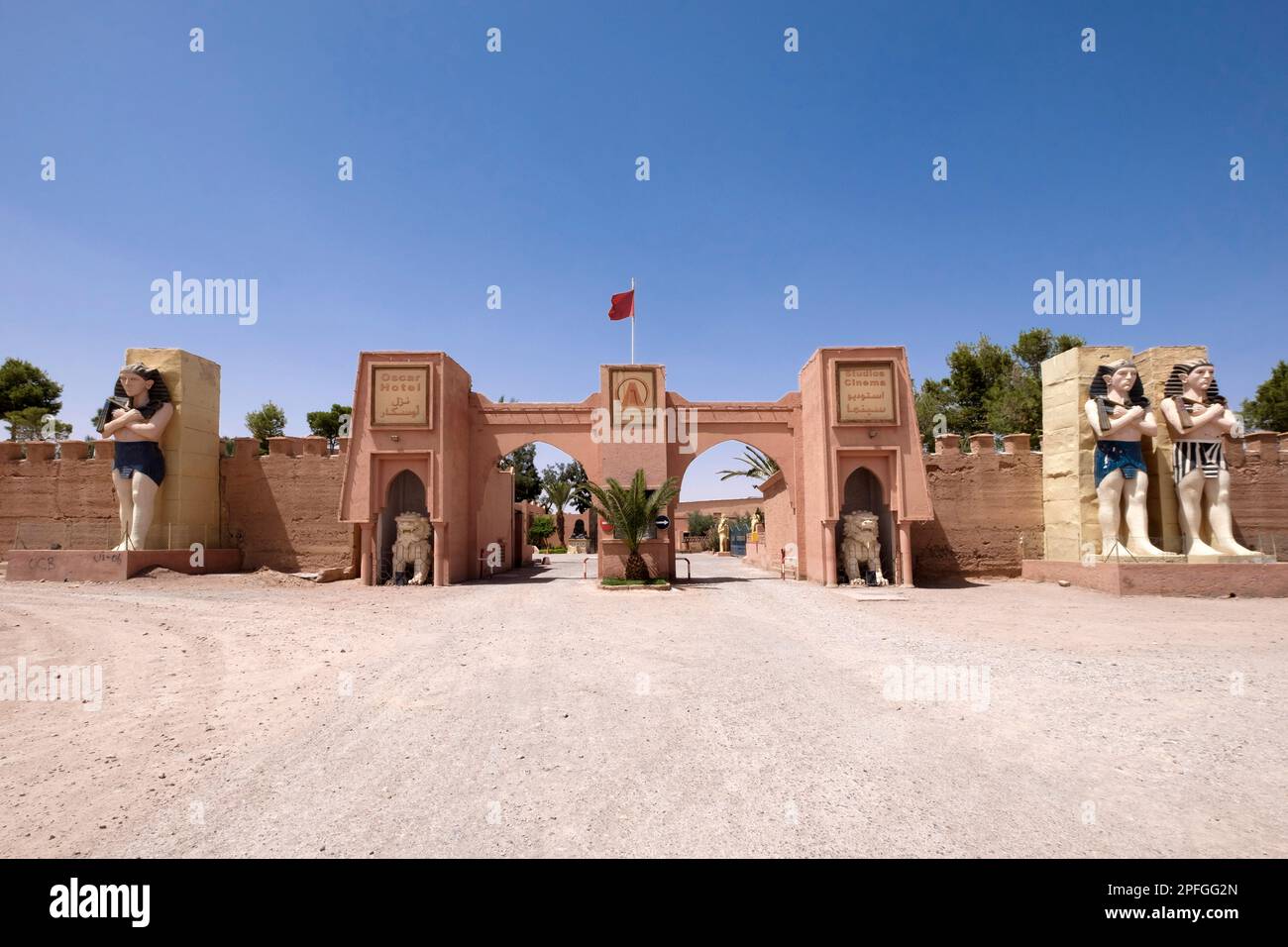 Morocco, Ouarzazate, Atlas studios Stock Photo - Alamy