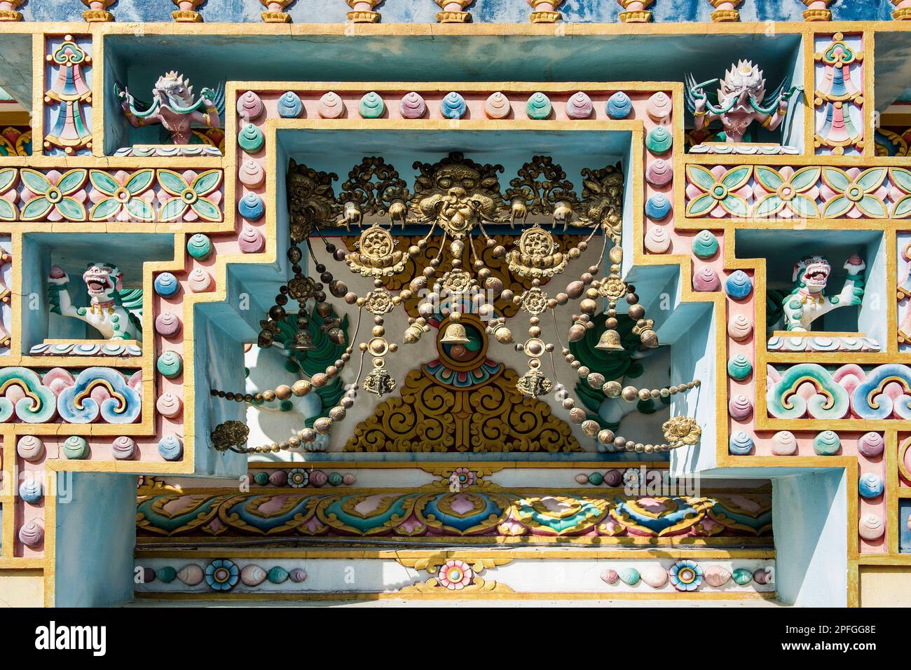 Nepal, Kopan monastery Stock Photo - Alamy