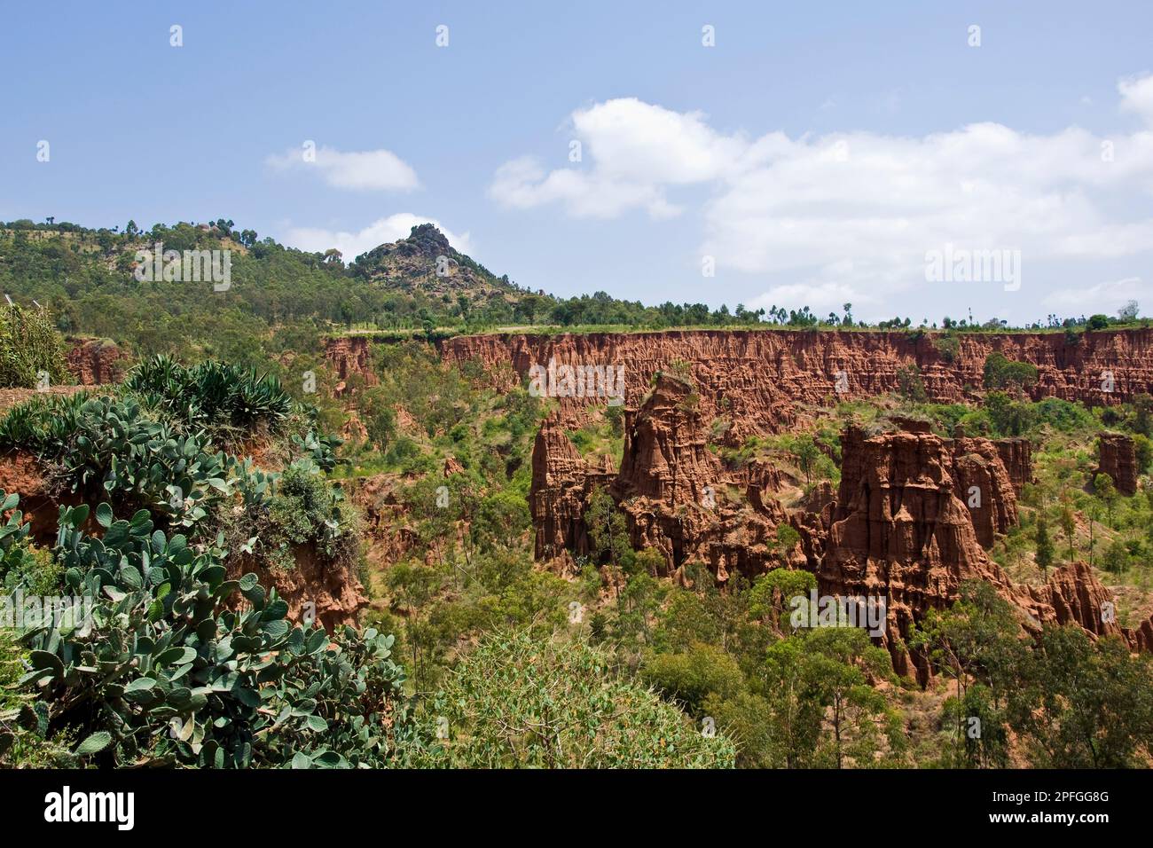 Landscape, Konso land, Konso, Ethiopia Stock Photo - Alamy