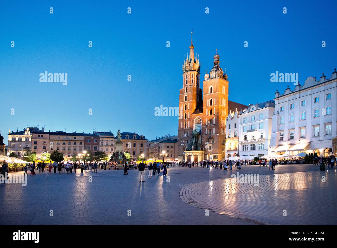 Krakow main market square hi-res stock photography and images - Alamy