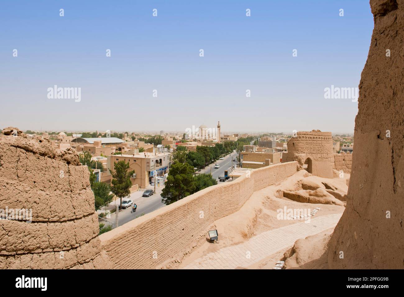 Asia, Iran, Meybod, Narin Qal'eh castle Stock Photo - Alamy