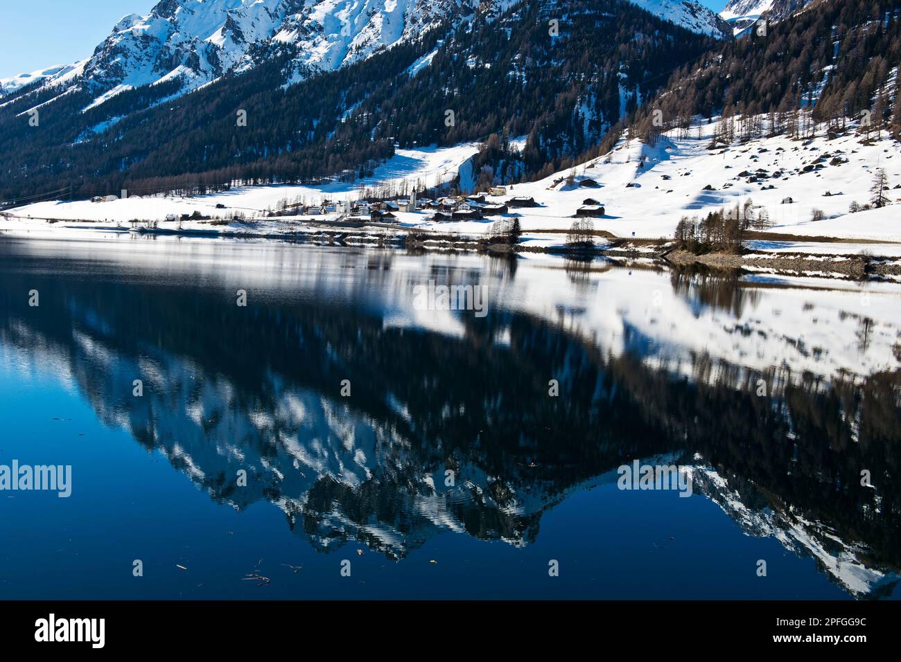 Switzerland, Surrounding of Splugen, Sufers Stock Photo - Alamy