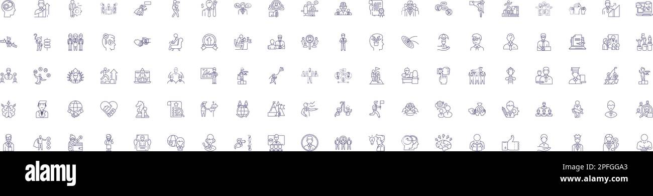 Politics line icons signs set. Design collection of Politics ...