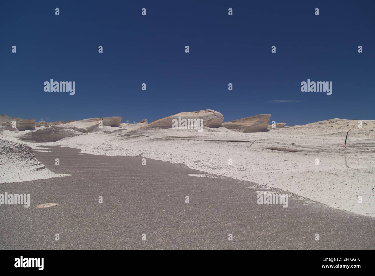 The Pumice Stone Field, in North West Argentina, is unique in the world ...