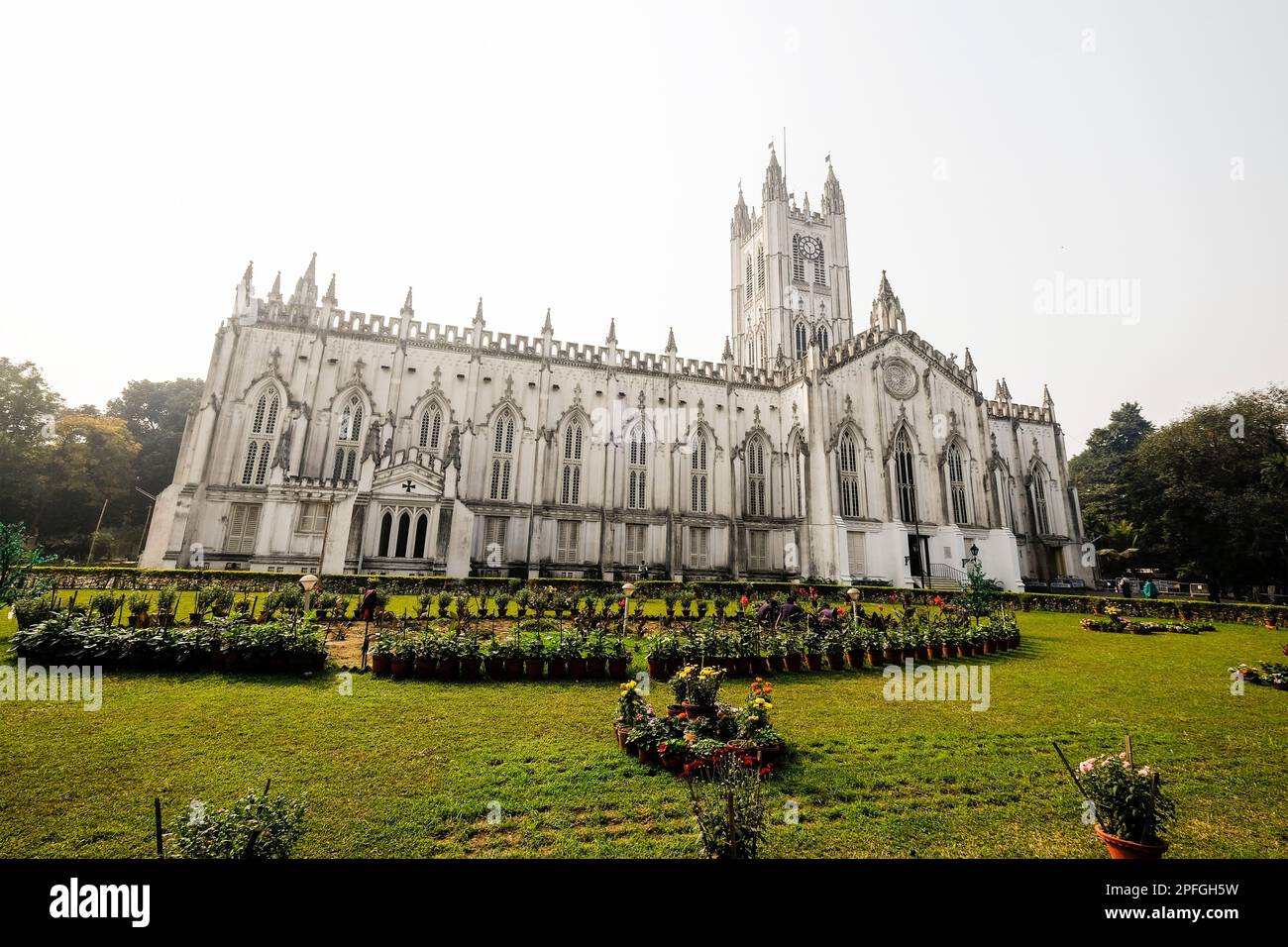 India, Kolkata, St. Pauls cathedral Stock Photo - Alamy