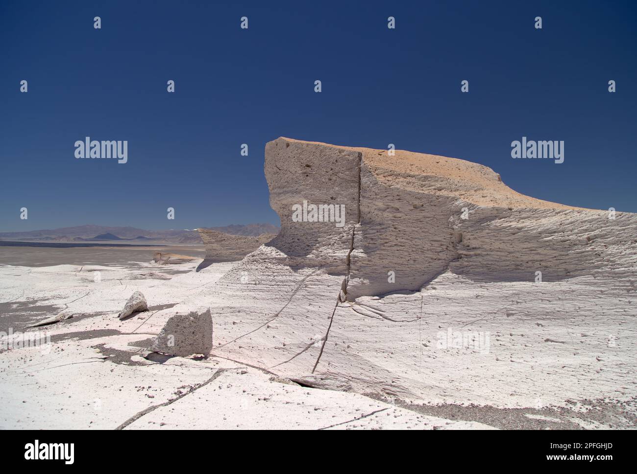 The Pumice Stone Field, in North West Argentina, is unique in the world ...