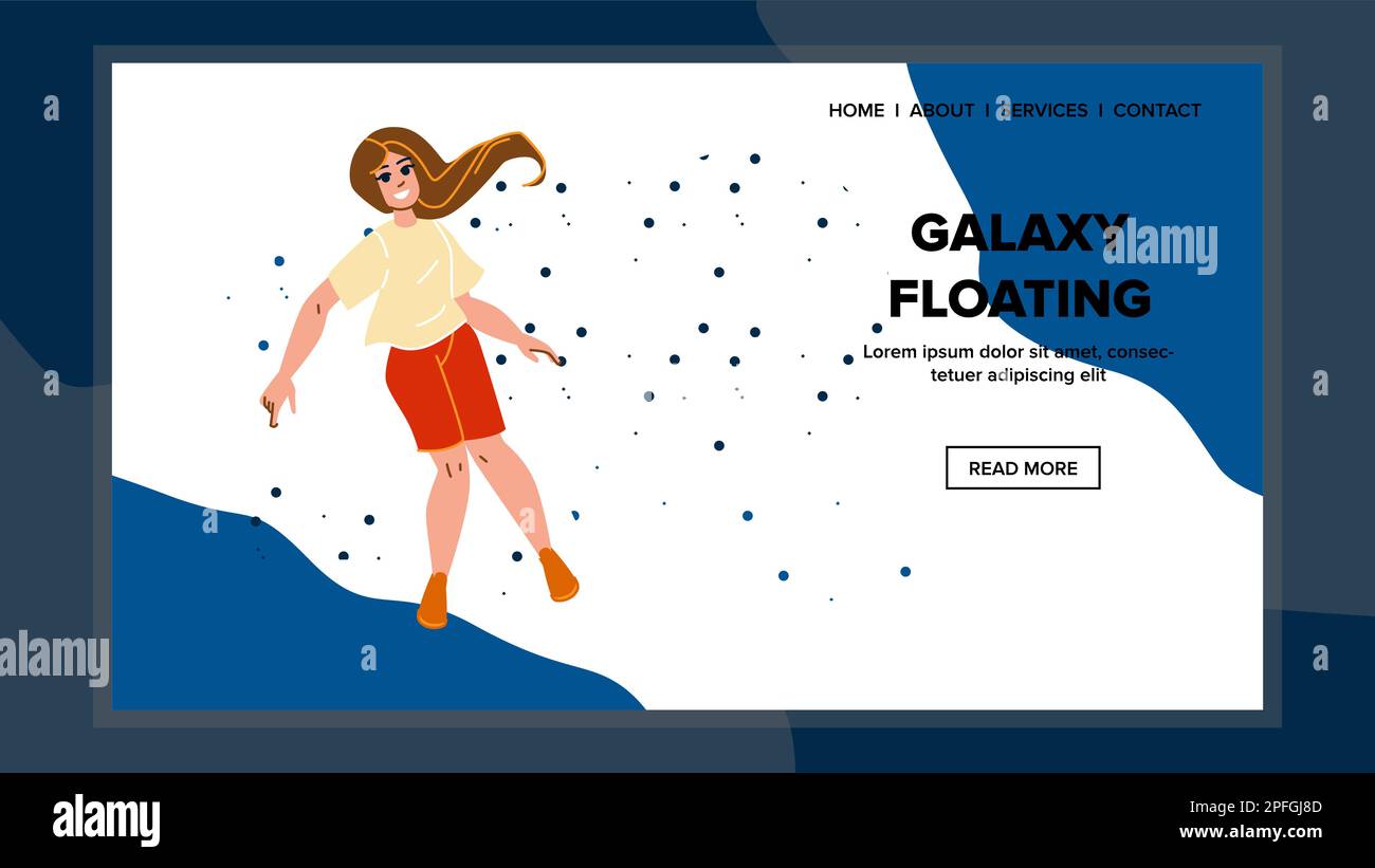 galaxy floating vector Stock Vector Image & Art - Alamy
