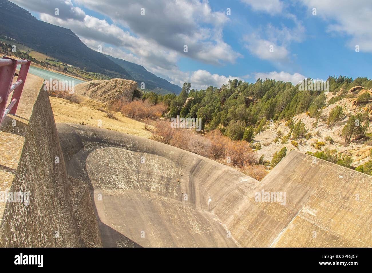 The El Masri Dam in Grombalia, Tunisia. North Africa Stock Photo - Alamy