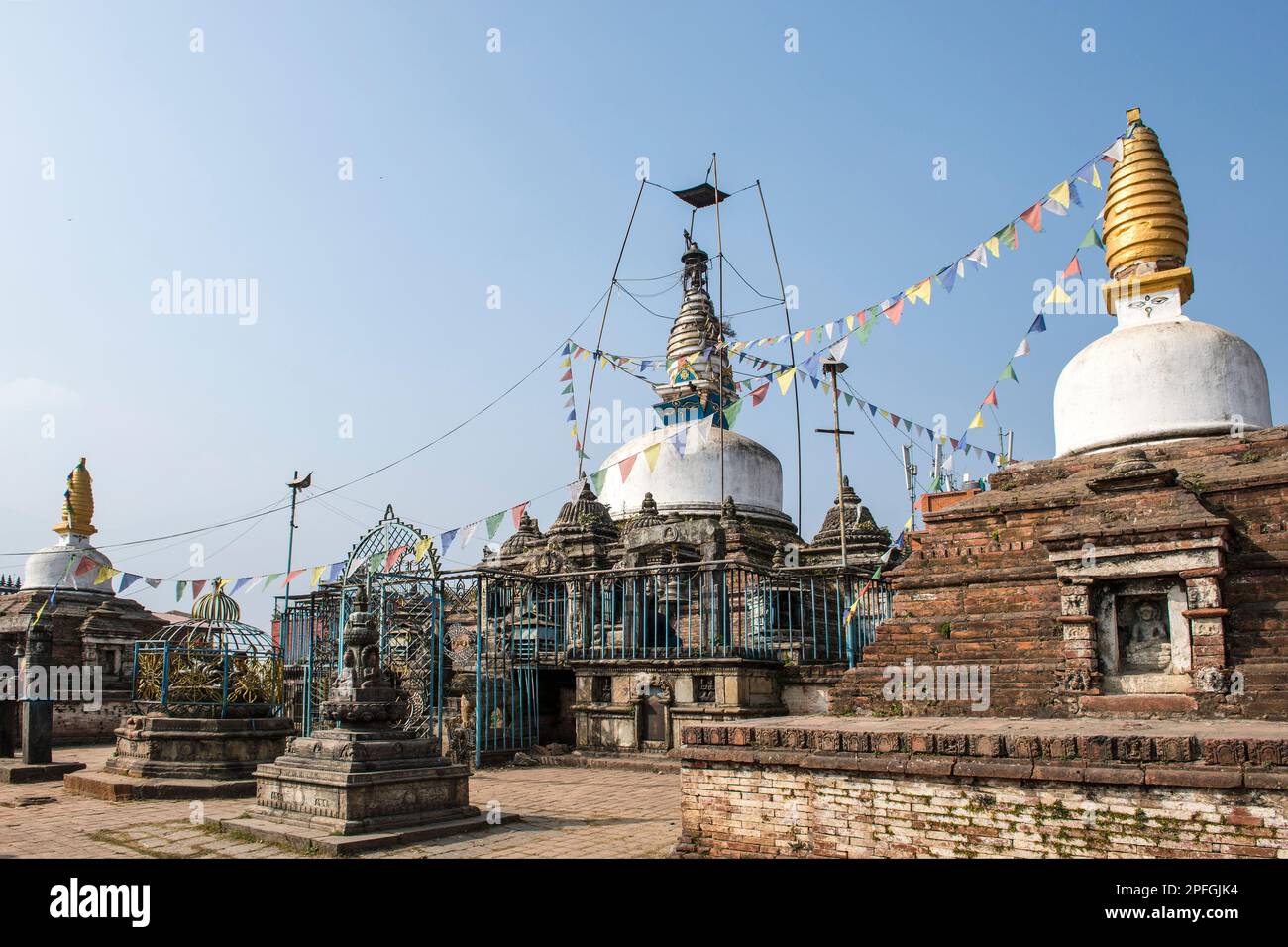 Nepal, Kirtipur, Temple Stock Photo - Alamy