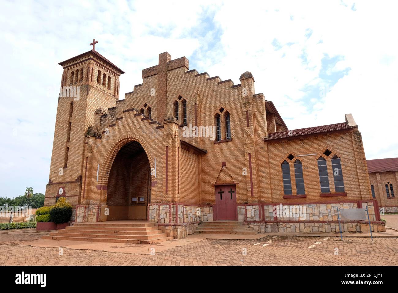 Rwanda, Butare, local cathedral Stock Photo - Alamy