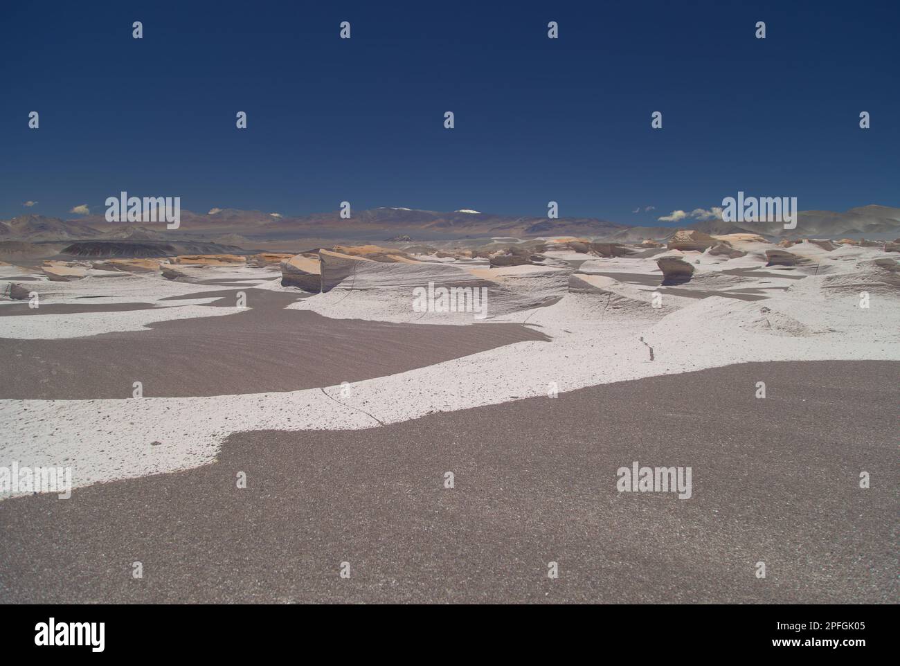 The Pumice Stone Field, in North West Argentina, is unique in the world ...