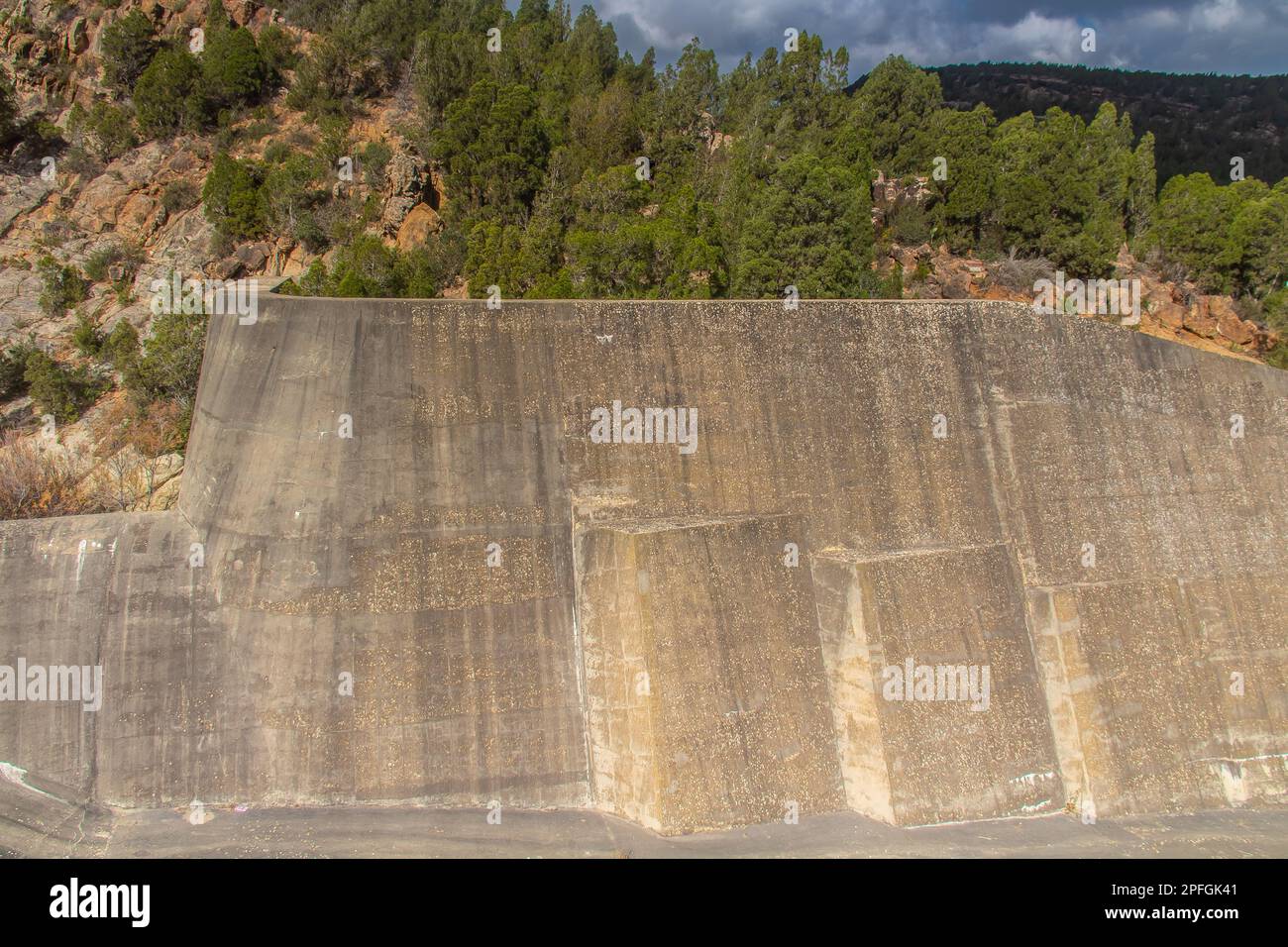The El Masri Dam in Grombalia, Tunisia. North Africa Stock Photo - Alamy