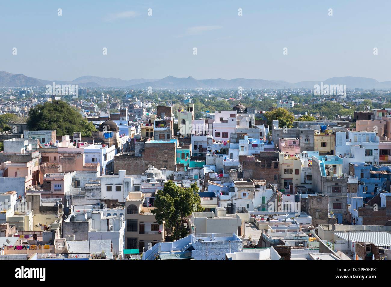 India, Rajasthan, Udaipur, landscape Stock Photo - Alamy