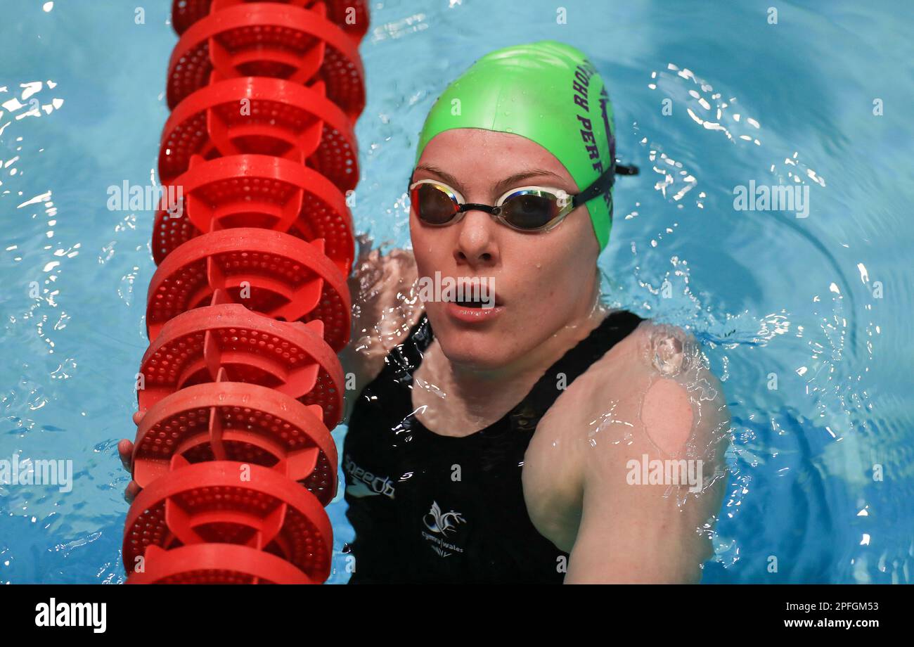 Great Britain’s Rebecca Lewis in action during the Women’s MC 100m ...