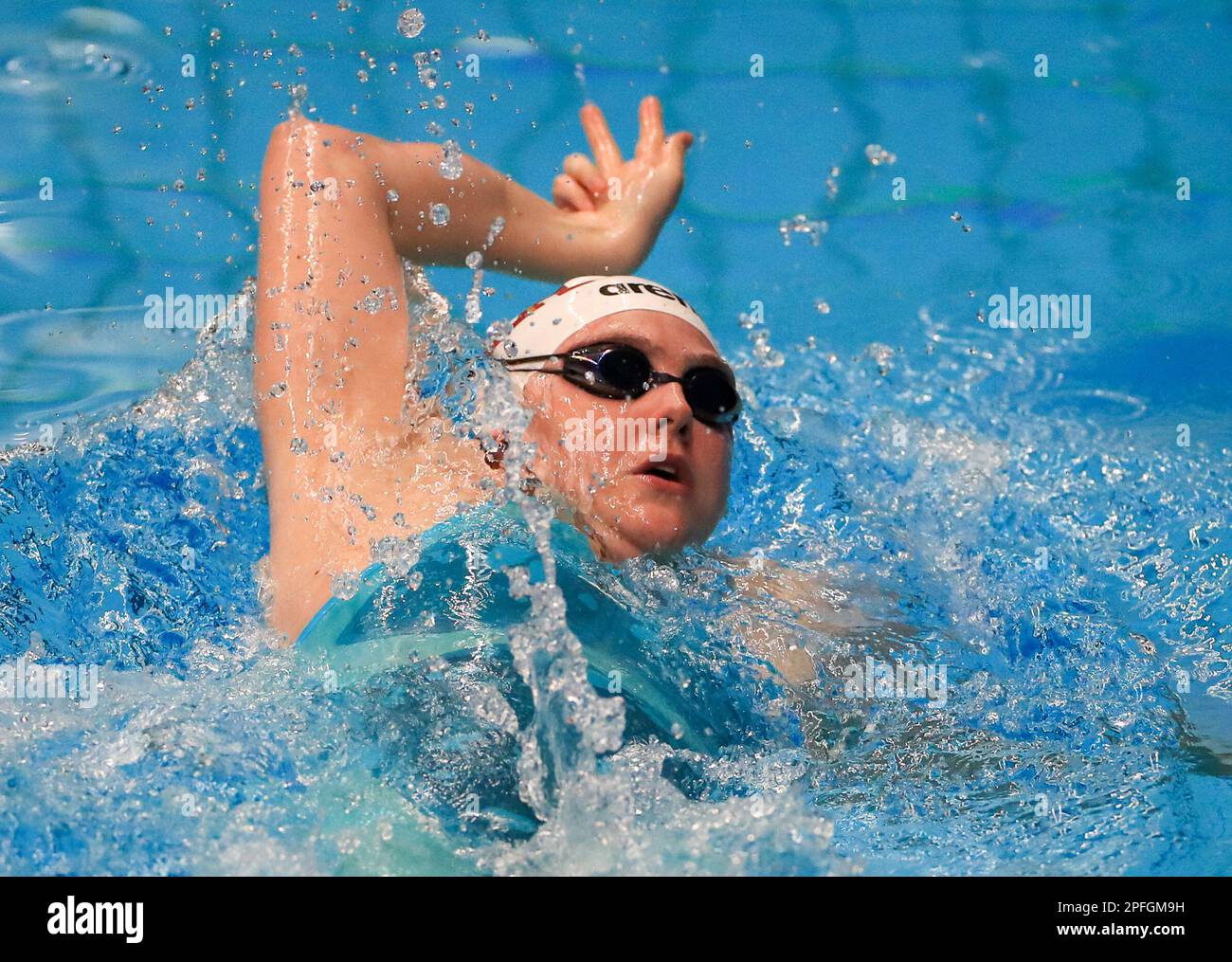 Great Britain’s Faye Rogers in action during the Women’s MC 100m ...