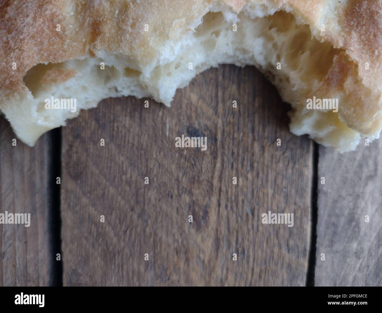 Menu background with bread. bread on a rustic dark background Stock ...