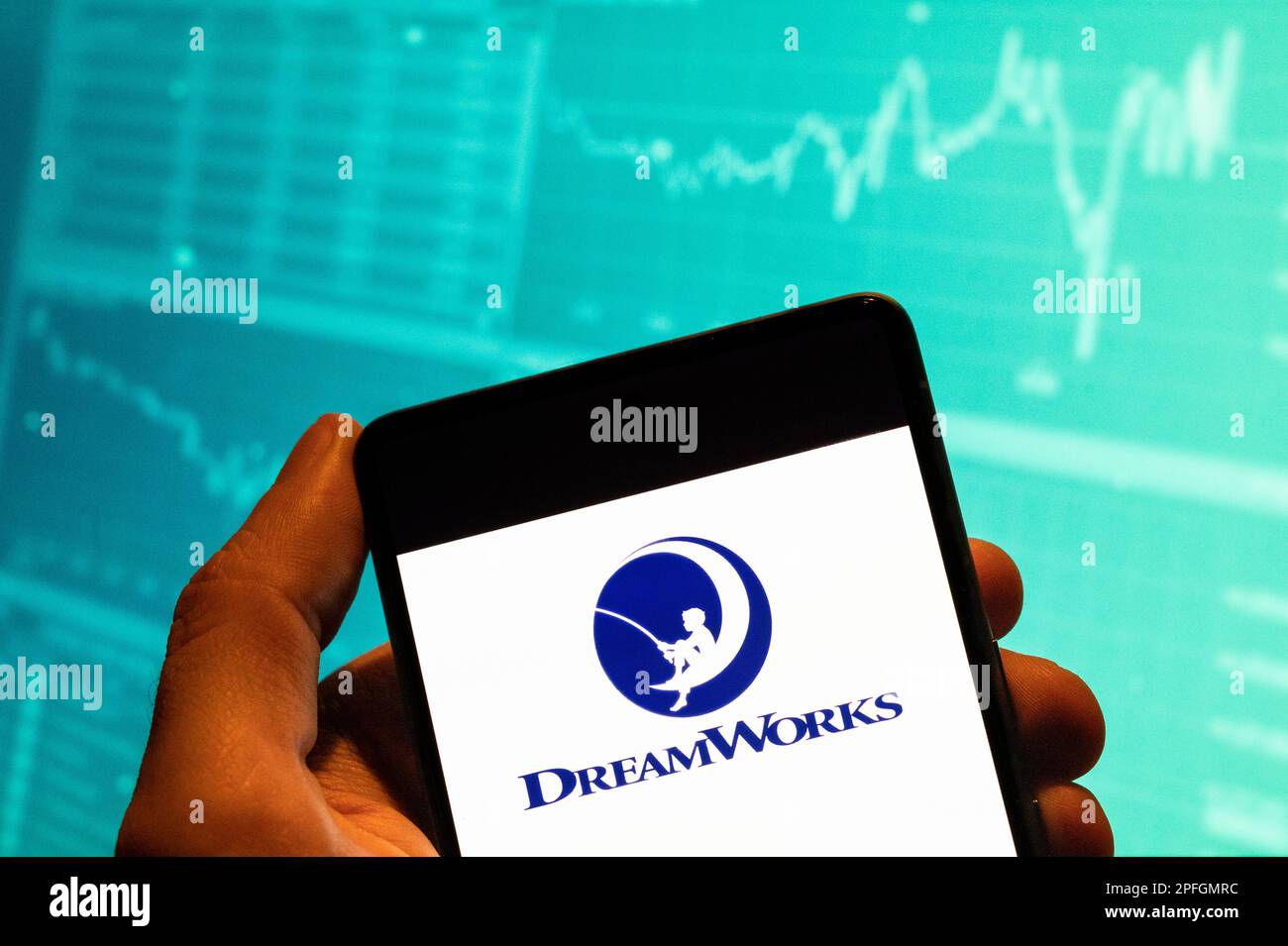 In this photo illustration, the American film production label ...