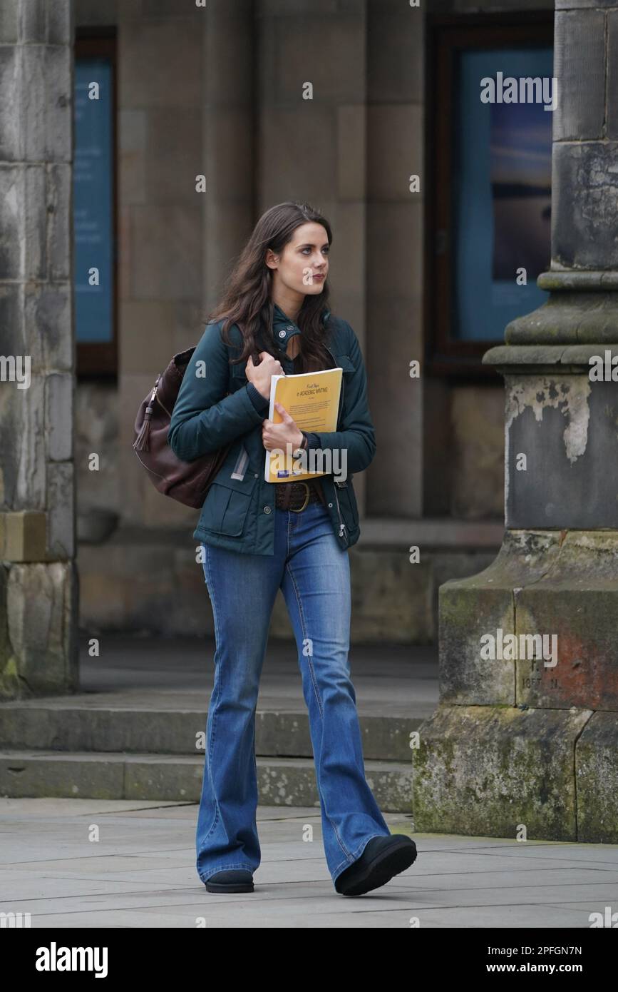 Actress Meg Bellamy, who plays Kate Middleton filming scenes for the ...