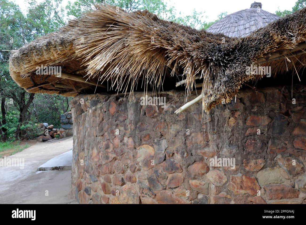 Credo Mutwa Cultural Village, Soweto, Johannesburg, South Africa Stock ...