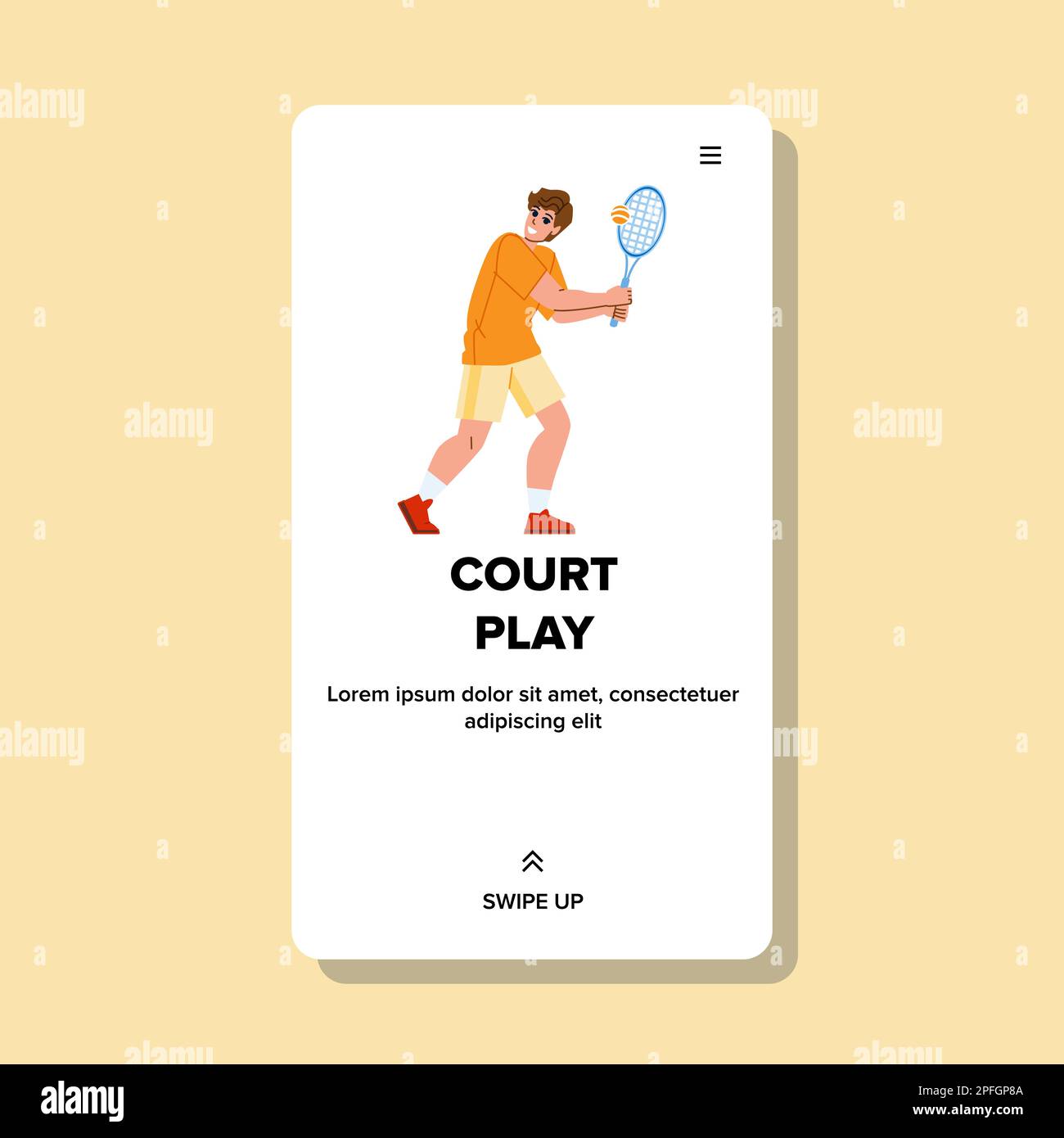 court play vector Stock Vector Image & Art - Alamy