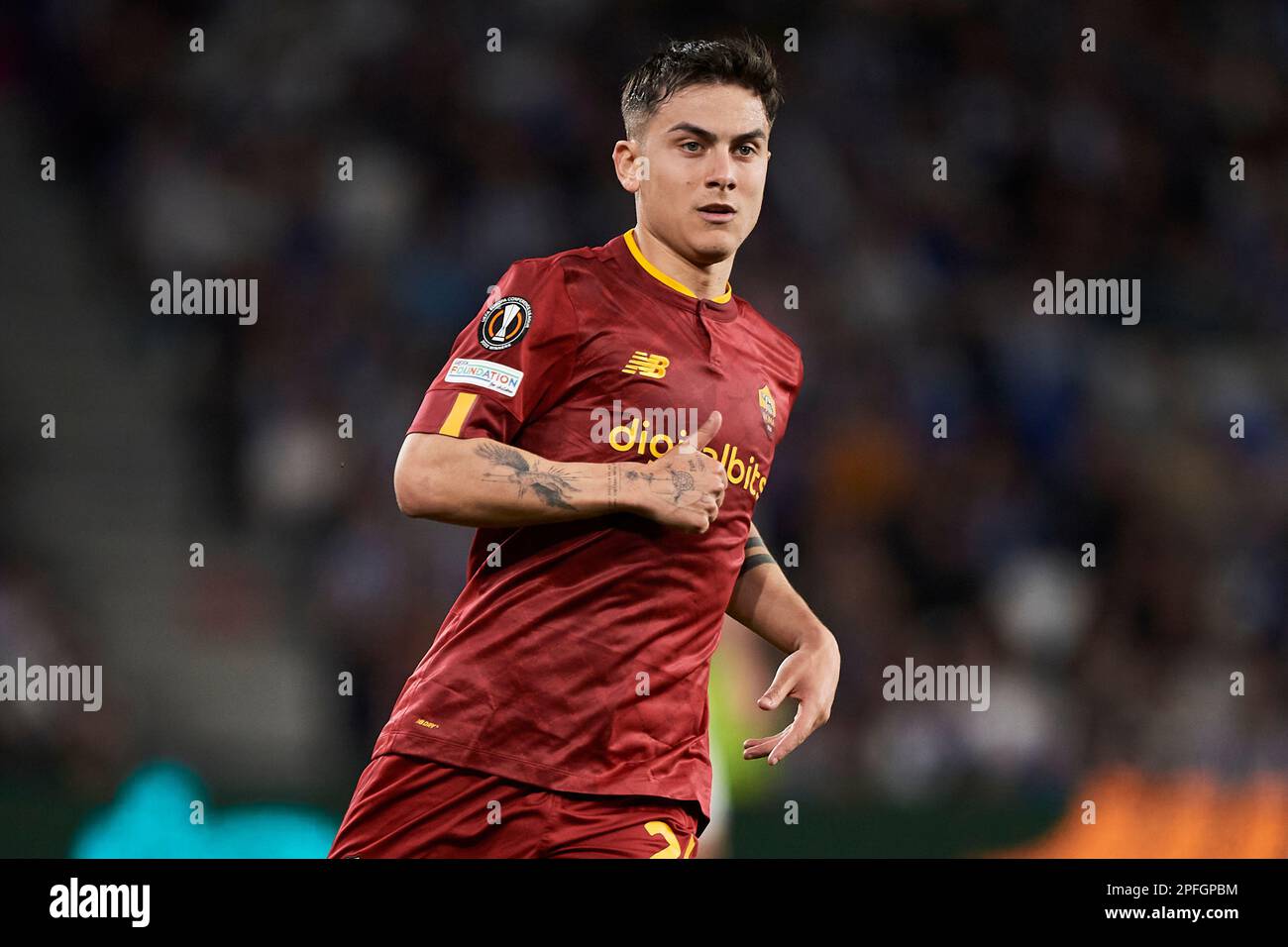 Paulo Dybala of AS Roma during the UEFA Europa League match, Round of ...