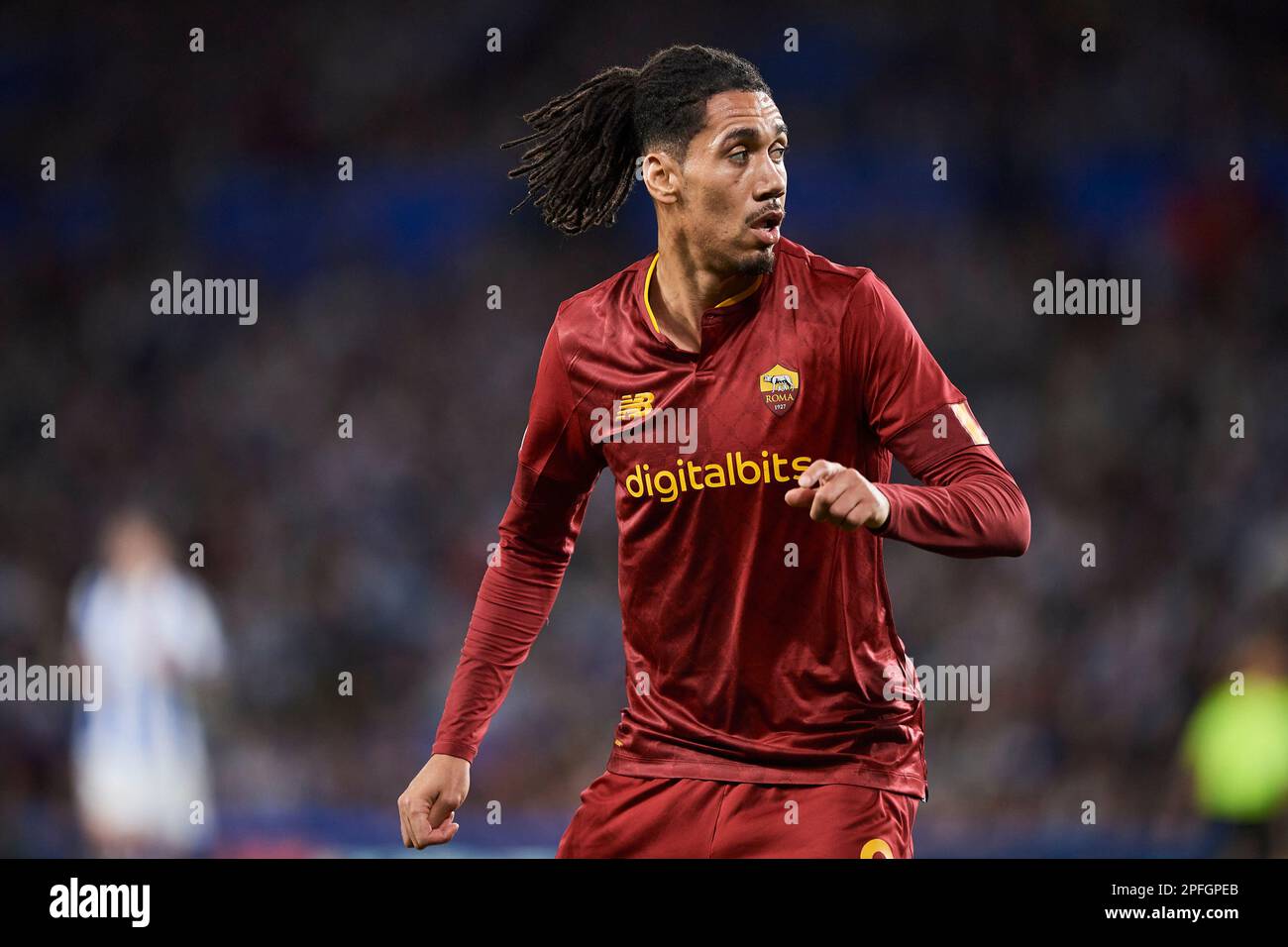 Chris Smalling of AS Roma during the UEFA Europa League match, Round of ...
