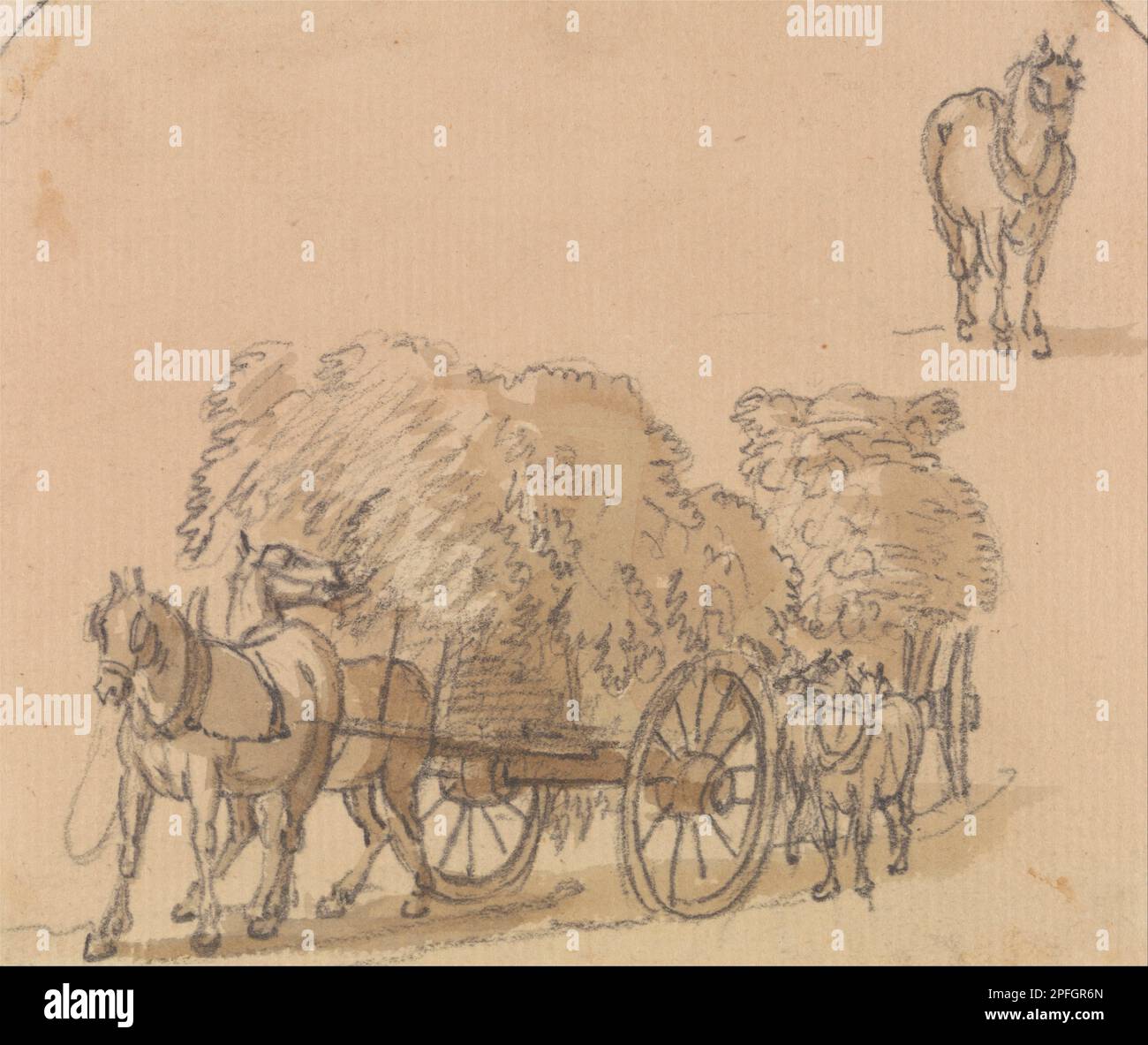 Hay carts hi-res stock photography and images - Alamy