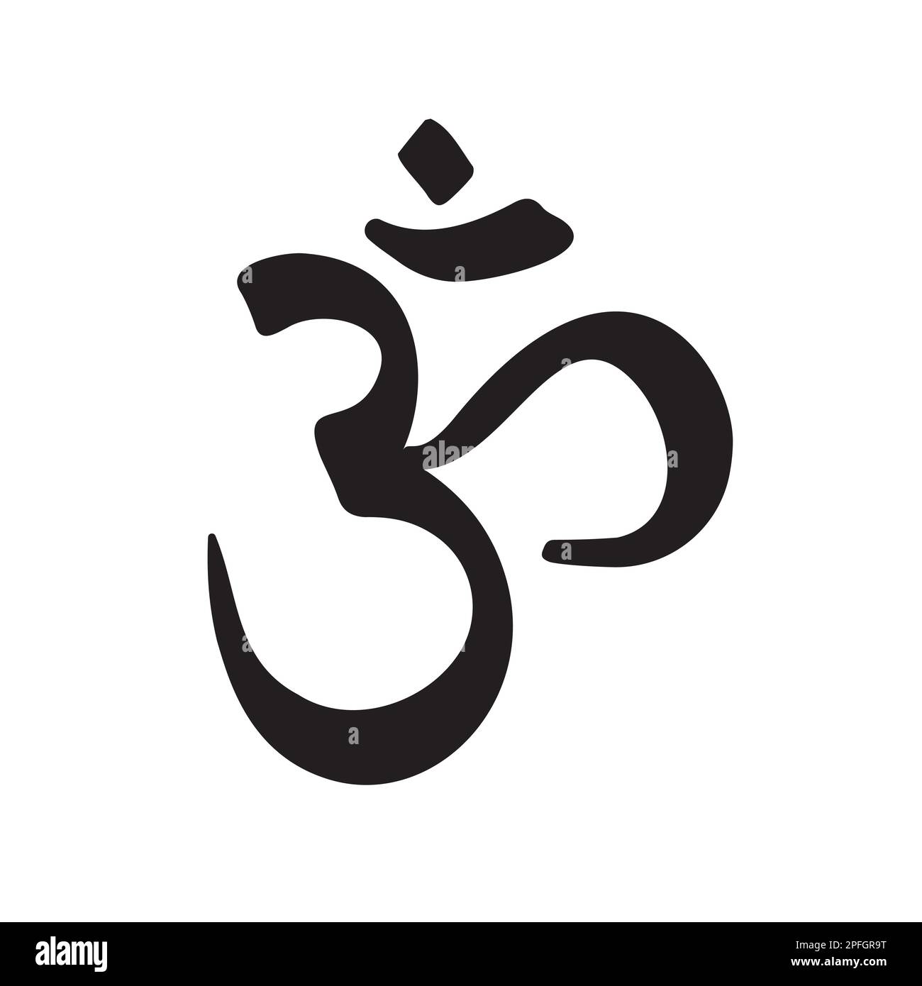 Vector hand drawn doodle sketch om sound isolated on white background Stock Vector Image & Art ...