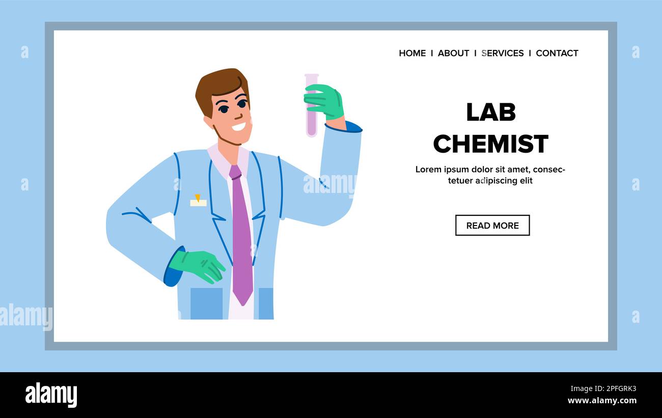 lab chemist vector Stock Vector Image & Art - Alamy