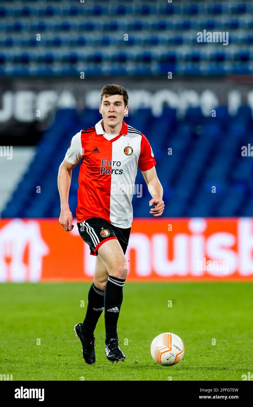 ROTTERDAM - Jacob Rasmussen of Feyenoord during the UEFA Europa league ...