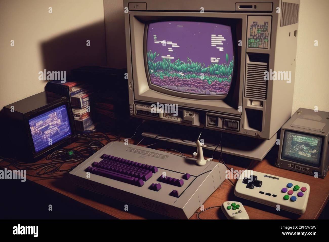 Gaming pc setup hi-res stock photography and images - Alamy