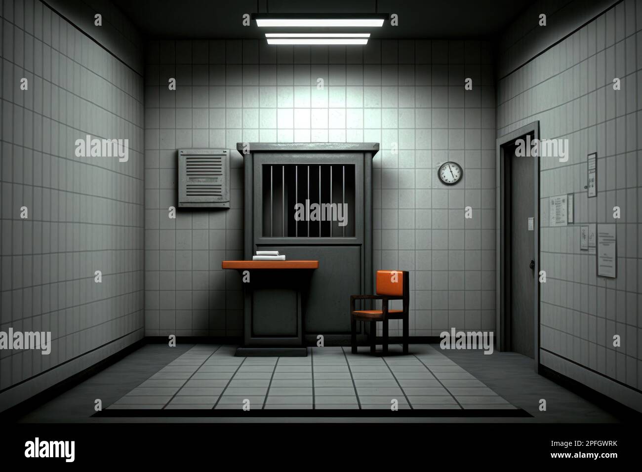 Police station interview room hi-res stock photography and images - Alamy
