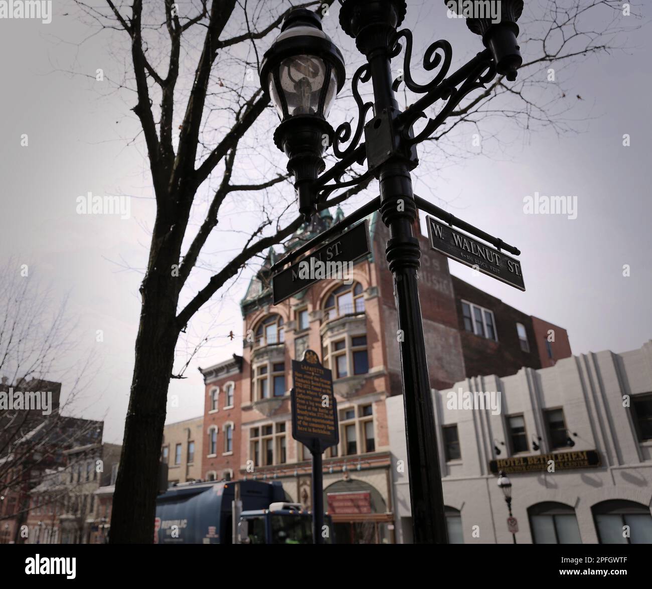 Bethlehem pa historical street hi-res stock photography and images - Alamy