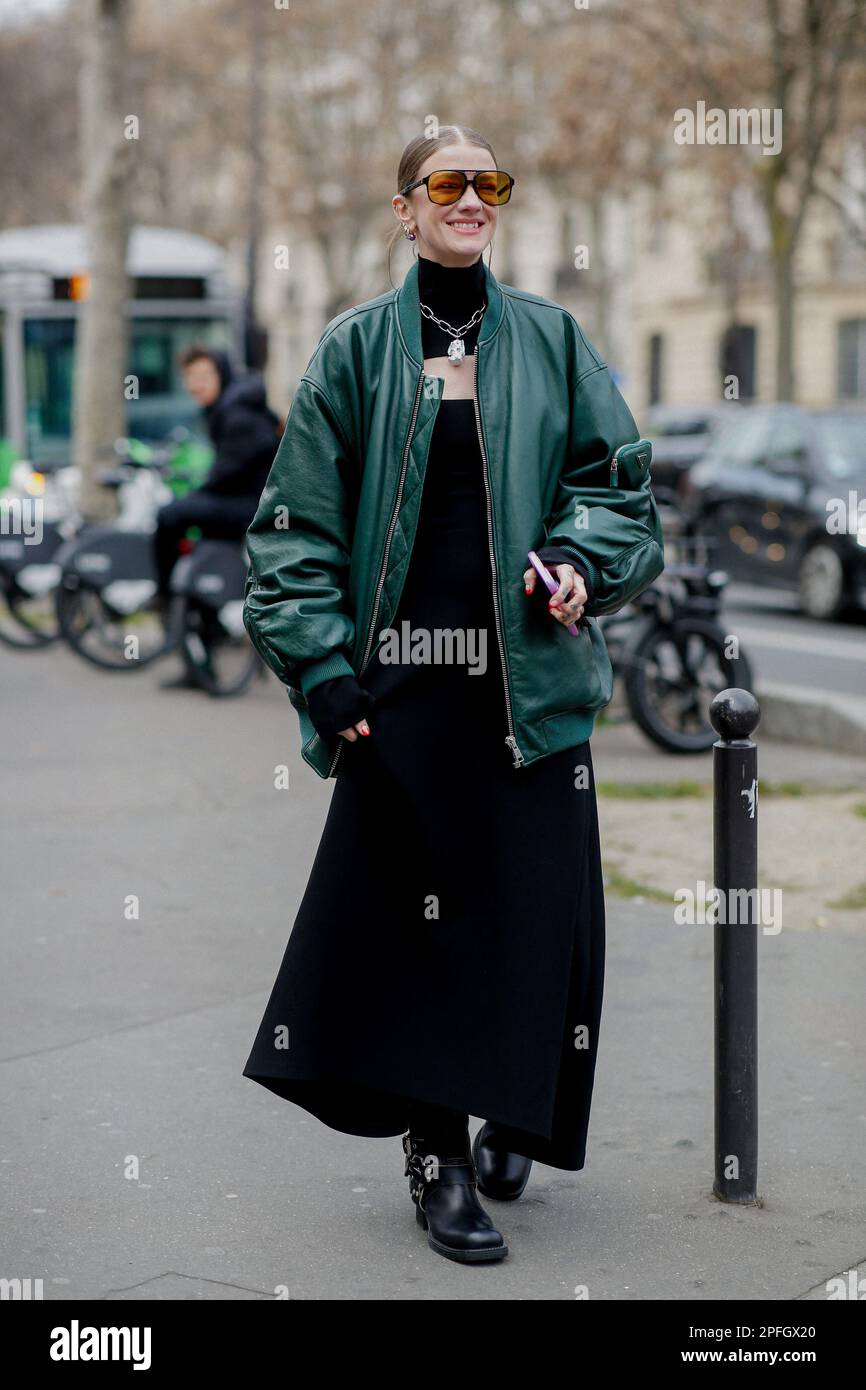Street style, Marianne Theodorsen arriving at AWAKE Fall-Winter 2023 ...