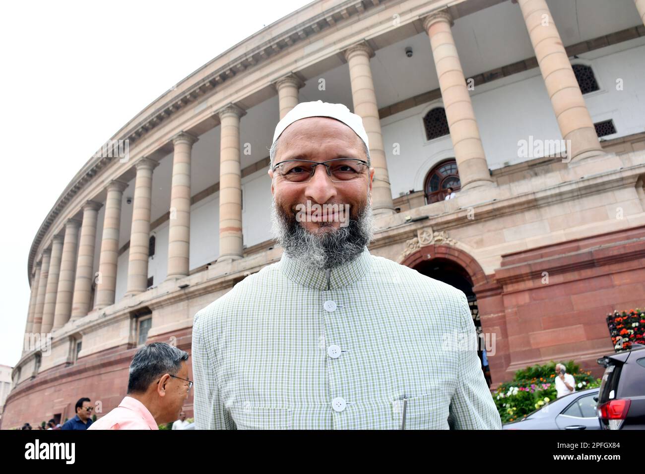New Delhi, Delhi, India. 17th Mar, 2023. owaisi in parliament house budget session (Credit Image ...