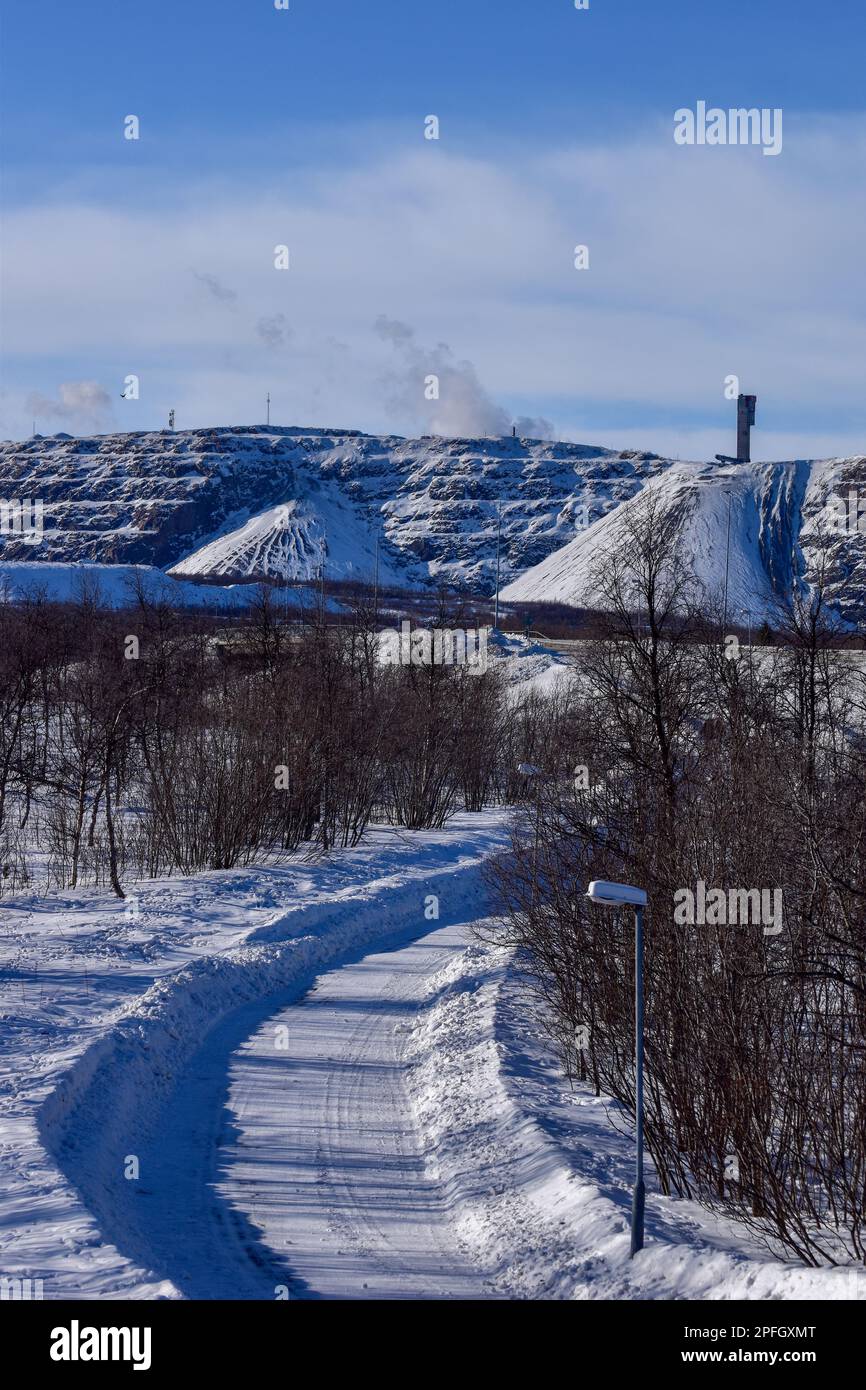 Kiruna mine is the largest and most modern underground iron ore mine in ...