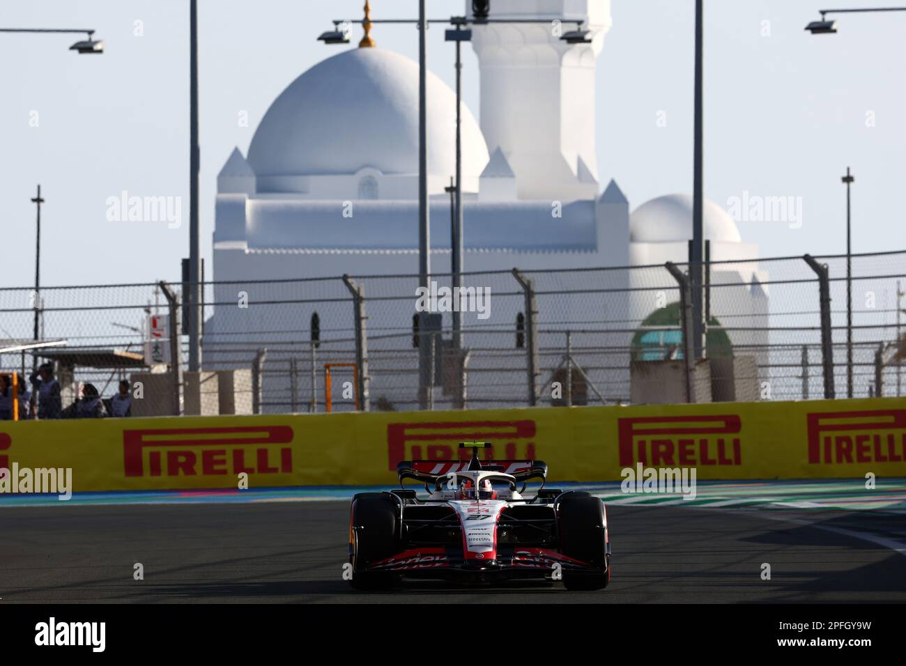 Jeddah, Saudi Arabia. 17th Mar, 2023. Nico Hulkenberg (GER) Haas VF-23. 17.03.2023. Formula 1 ...
