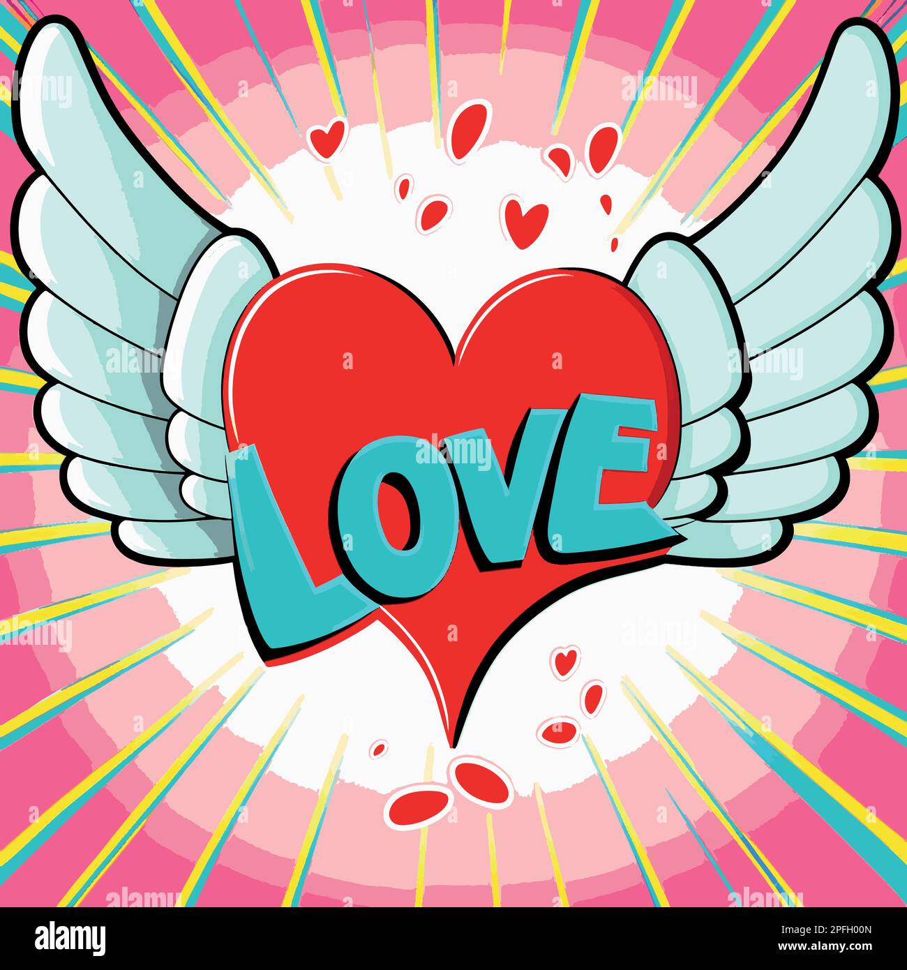 Vintage couple singing Stock Vector Images - Alamy