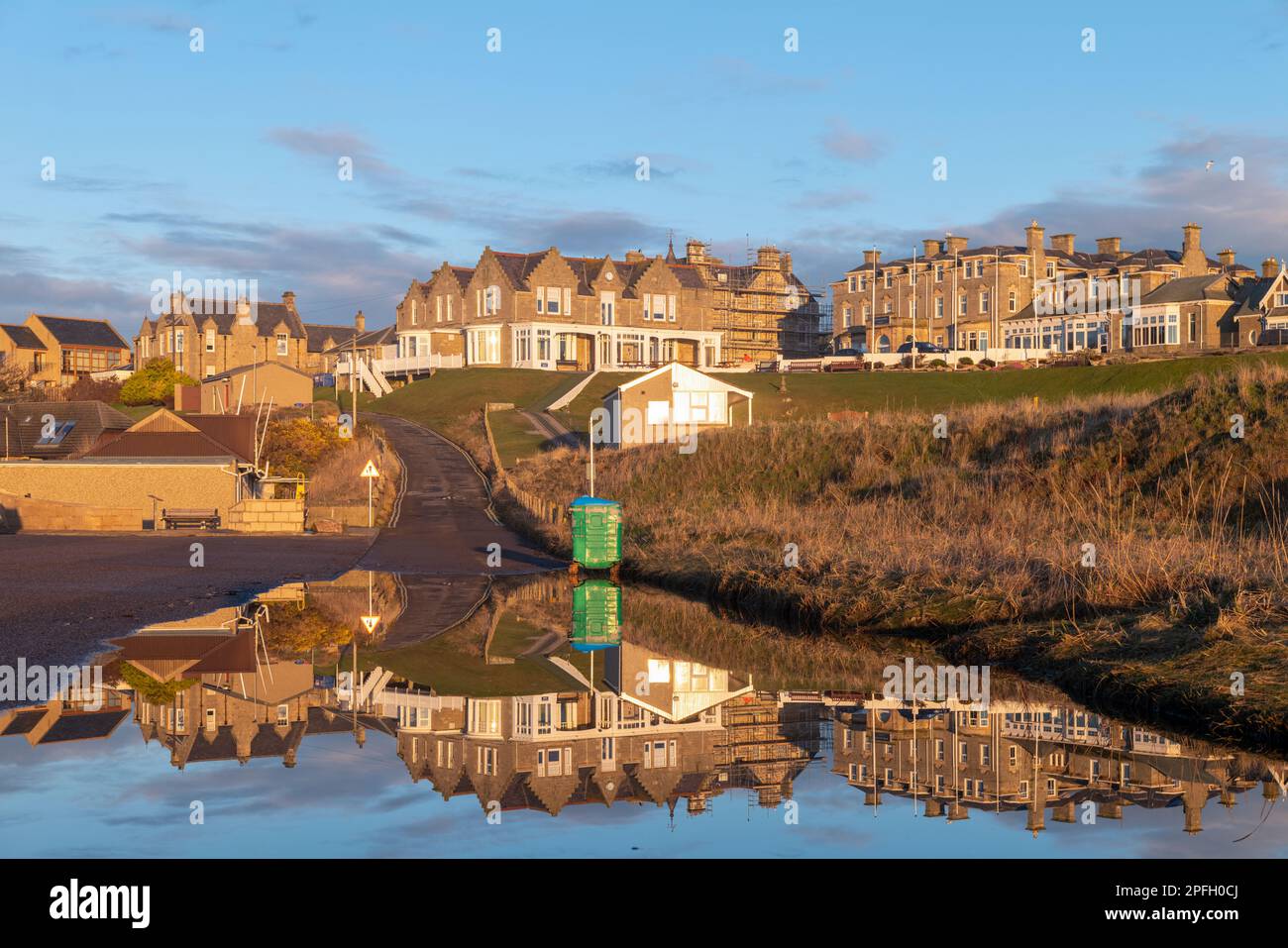 16 March 2023. Moray Golf Club,Lossiemouth,Moray,Scotland. This is ...