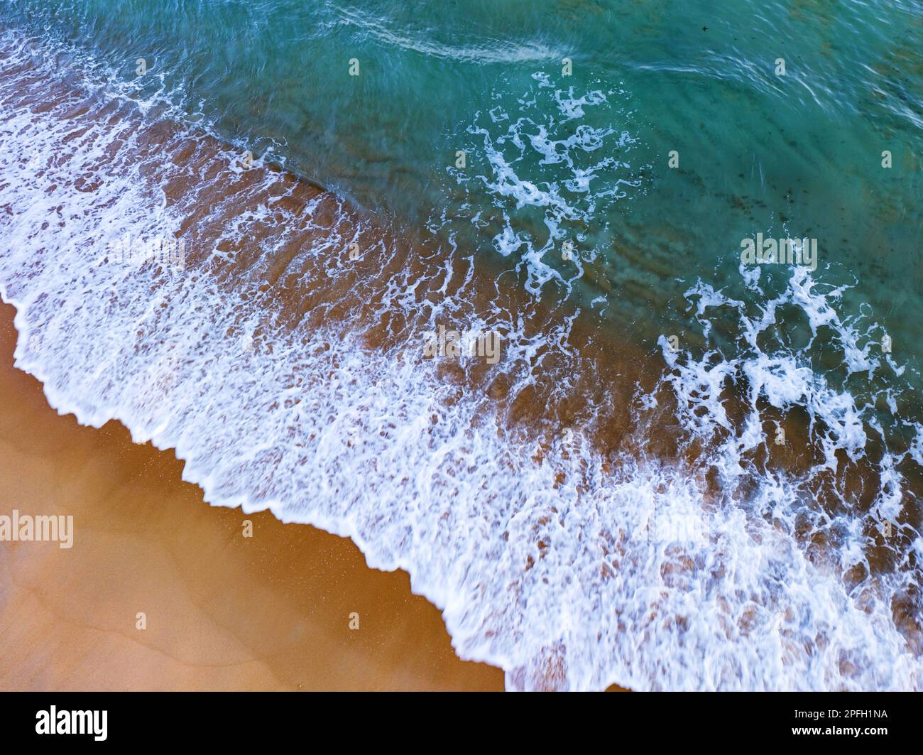 Sea surface aerial view,Bird eye view photo of waves and water surface ...