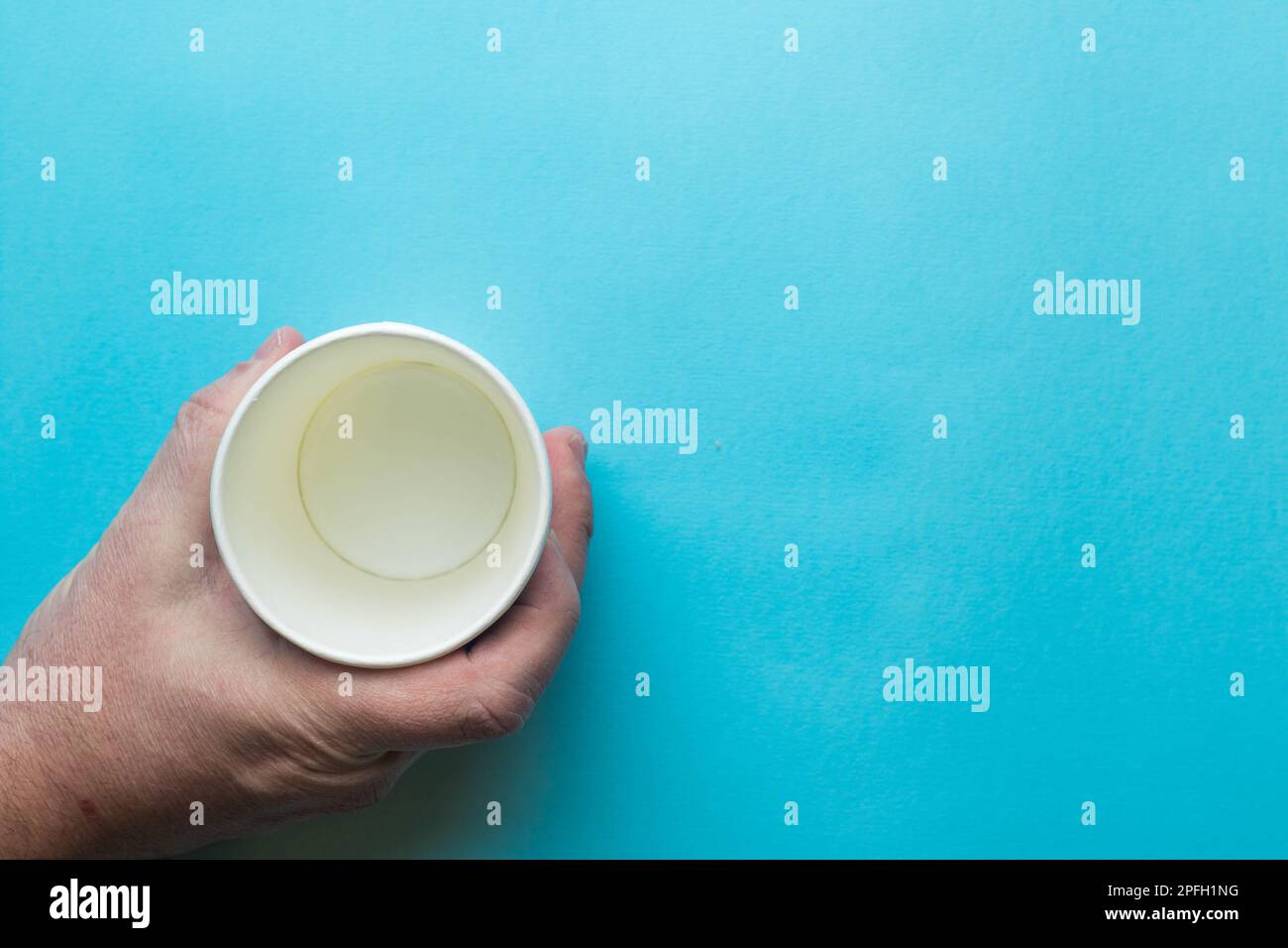 Top down view cup coffee hi-res stock photography and images - Alamy