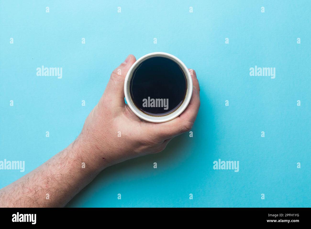 Hand open top view hi-res stock photography and images - Alamy