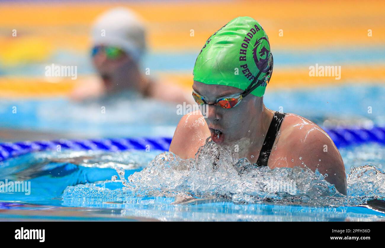 Great Britain’s Rebecca Lewis in action during the Women’s MC 100m ...
