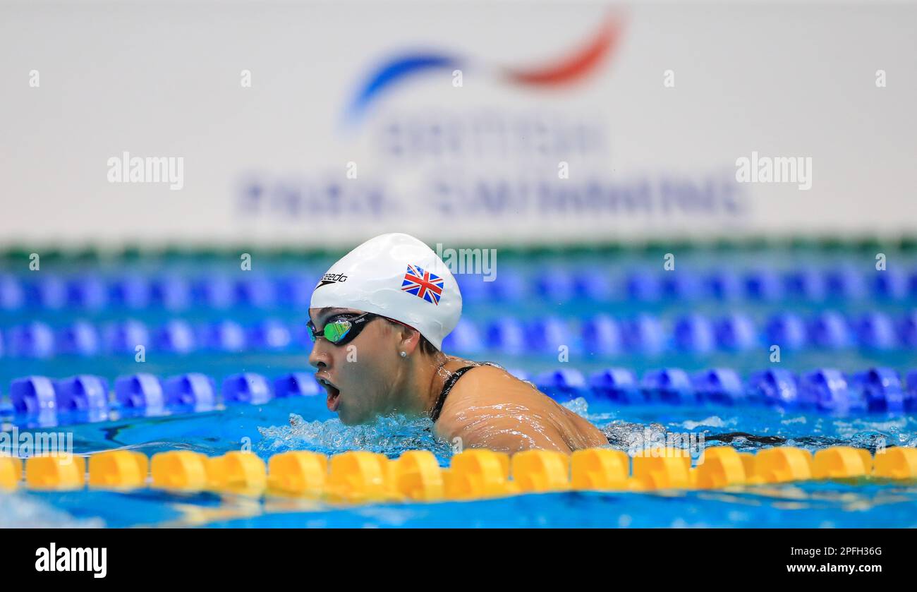 Great Britain’s Grace Harvey in action during the Women’s MC 100m ...