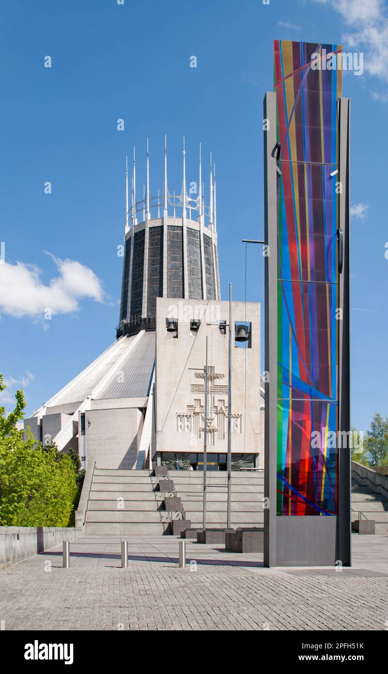 Metropolitan Cathedral Of Christ The King, Liverpool Stock Photo - Alamy